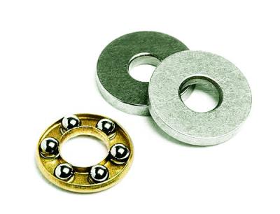 China F6-12 Miniature Thrust Ball Bearings / Axial Bearings Supplied in SAE52100 for sale