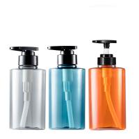 China Pump Bottle Dispenser 300ml Empty Plastic Lotion Bottle Refillable for sale