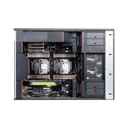 Cina Lenovo ThinkStation P920 Tower Workstation 16GB DDR4 Memoria 1TB Storage e alimentazione 1400W in vendita