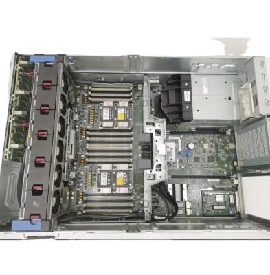Cina 4U Rack Server HP DL580 Gen9 con cinque posizioni di disco da 2,5 pollici e 1200W di doppia potenza in vendita