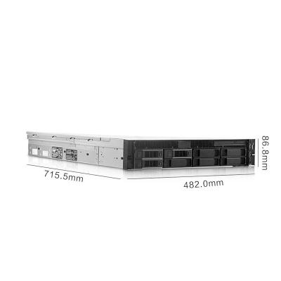 Cina Dell Poweredge R740 Server Barebone 8 sfondo vuoto e doppia porta Gigabit Network in vendita