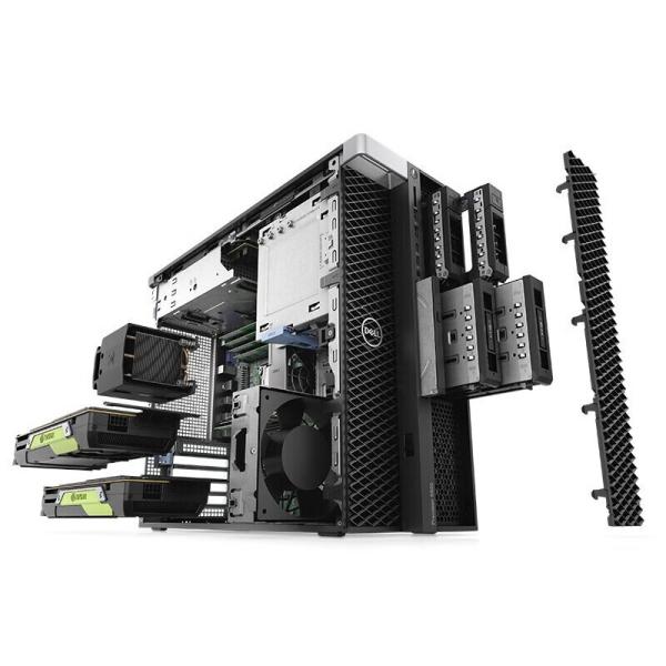 Quality 418mmx176mmx518mm Dell Precision 5820 Tower WorkStation Xeon W-2255/16G/2TB/T400 for sale
