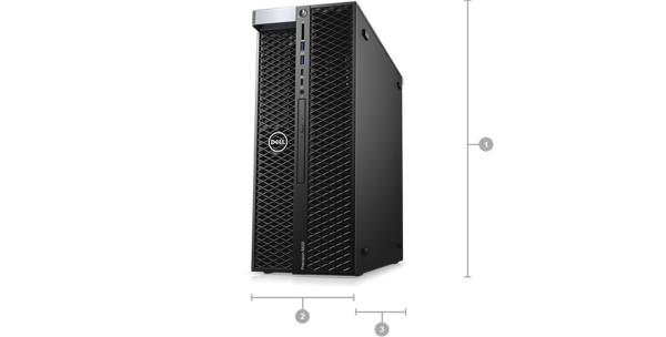 Quality Dell Precision 5820 Tower WorkStation Xeon W-2245/16G/2TB/T400 T5820 Max Users for sale