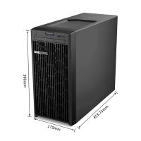 China Intel Xeon E-2314 Processor Dell Tower Server PowerEdge T150 8G 1T SATA Single Channel for sale