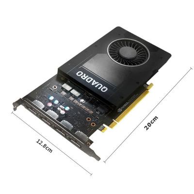 China 5G GDDR5X 160bit/200GBps Quadro P2200 Cartão Gráfico para Modelagem e Rendering Profissional à venda
