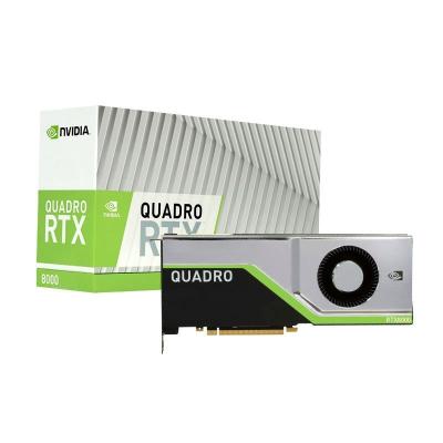 Cina nVIDIA Quadro RTX8000-48G La scelta migliore per la progettazione e il rendering di video di apprendimento profondo in vendita