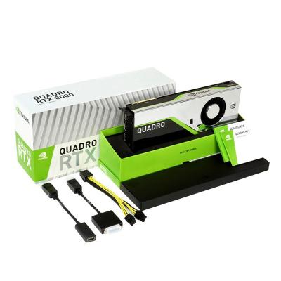 Cina nVIDIA Quadro RTX8000-48G La scelta migliore per la progettazione e il rendering di video di apprendimento profondo in vendita