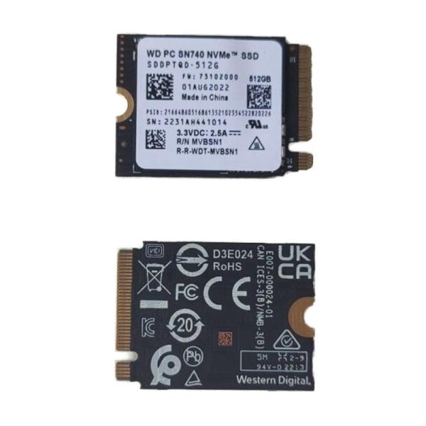 Quality PCIE Gen4 M.2 2230 NVMe SSD 512GB 1TB 2TB for Laptop and Desktop HDD Storage for sale