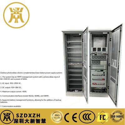 China Photovoltaïsche-elektrische aanvullende basisstation stroomvoorziening voor buitenbatterijplank Nee ja Inrichting 2 compartimenten for sale