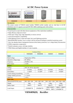 Chine Système d'alimentation DC48v avec module rectificateur télécom 30A et alimentation commutée à vendre