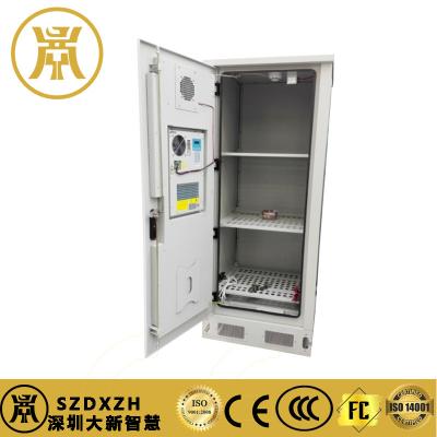 China 42U Outdoor Power Distribution Cabinet IP55 Protection Level With Sandwich Panel And Air Conditioner for sale