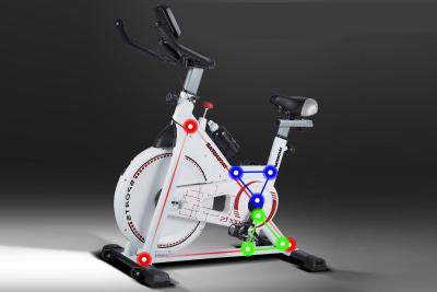 Cina Household Mute Spinning Exercise Bike Indoor Sports Pedal Body Shaping Bike in vendita