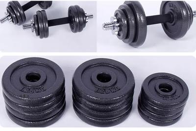 Cina Adjustable OEM Dumbbell Barbells Sets Free Changed Weight Black Painting With Boxes in vendita