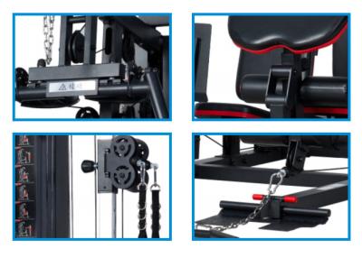 Cina Customizable Comprehensive Home Gym Equipment Strength Trainer Three Person Station in vendita
