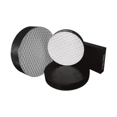 China Construction Elastomeric Rubber Bearing Laminated Bridge Supporting Pads for sale