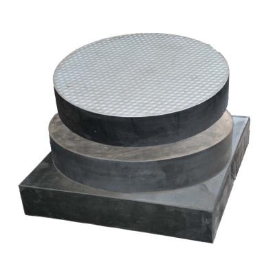 China Construction Elastomeric Rubber Bearing Laminated Bridge Supporting Pads for sale