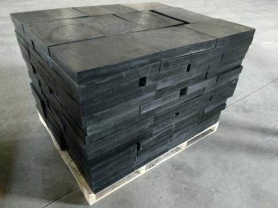 China Moulding Rubber Bearing Pad Rectangular Circular Plate For Bridge for sale