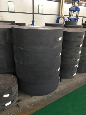 China Moulding Rubber Bearing Pad Rectangular Circular Plate For Bridge for sale