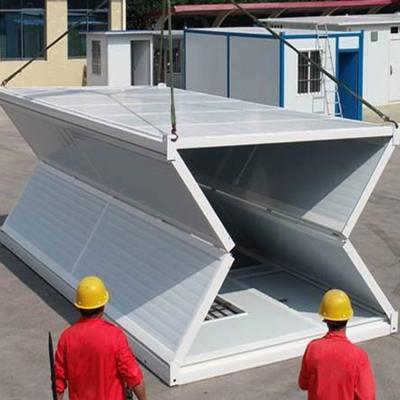 China Container Assembly Fast Low Cost Portable And Quickly Assembled Dormitory Camp Modular And Foldable House for sale