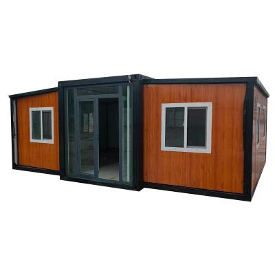 China Fast Portable Assembly 40ft 2 Bedrooms 20ft Expandable Container House for sale