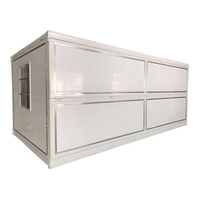 China High Quality Fast Assembly Quickly Assemble 20ft Steel Structure House Folding Prefab Container for sale