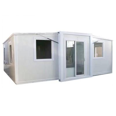 China Extended Quick Assembly Collapsible Prefab Container Homes / 40ft Folding Living Container House / Expandable Cabin Container for sale