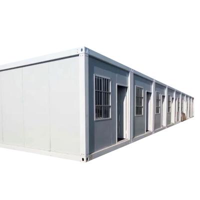 China Cheap Quick Assembly Prefab Modular Portable Flat Pack Homes Foldable Ready Made Garage Storage Container House for sale