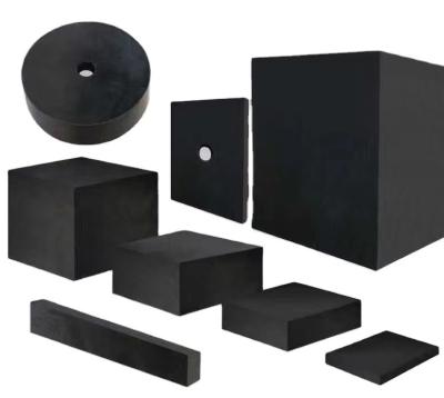 China Recycled Rubber Buffer Pads Anti Skid Vibration Damping Blocks for sale