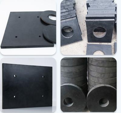 China Recycled Rubber Buffer Pads Anti Skid Vibration Damping Blocks for sale
