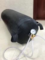 China Inflatable Balloon Culverts Rubber Bridge Concrete Pipe Plug Ball for sale