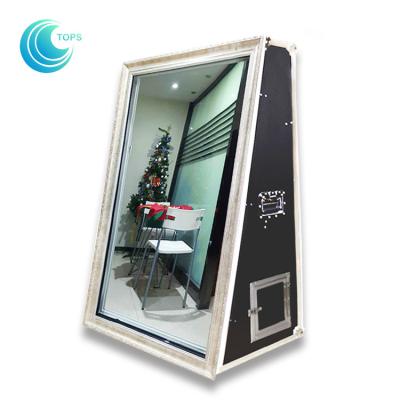 Cina Cabina magica su misura della foto dello specchio del selfie automatico del centro commerciale per nozze in vendita