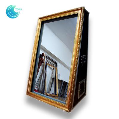Cina Caso magico economico della cabina della foto dello specchio del portatile 3D della Cina per il centro commerciale in vendita