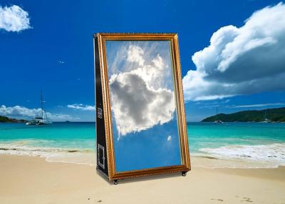 Cina Caso di volo che annuncia la cabina magica della foto dello specchio del contesto con il supporto leggero istantaneo in vendita