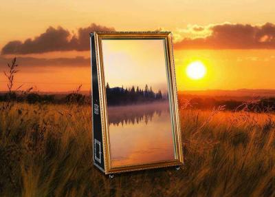Cina Cabina magica della foto dello specchio del sistema di Android con vetro temperato graffiato anti- in vendita