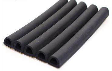 China custom extruded epdm rubber strip door seal for sale