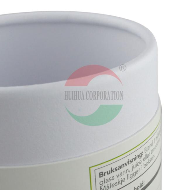 Cardboard Box Custom 3 Piece Telescopic Paper Tube For Glass Bottles
