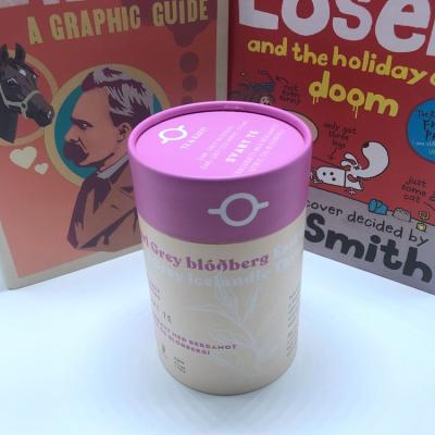 Китай Biodegradable воздухонепроницаемые консервные банки бумаги Kraft упаковывая для порошка еды кофе чая продается