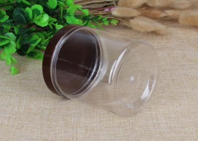 China Empty Plastic Bottles Clear Plastic Jars 100g - 2000g Non - Toxic for sale