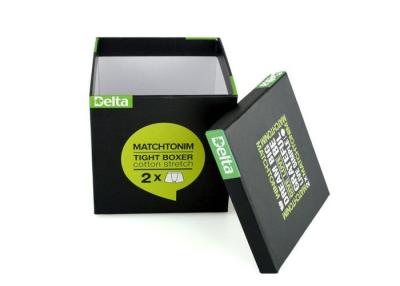 China Aangepaste Zwarte het Document van de Luxegift Blikken die Samengestelde Vriendschappelijke Eco verpakken Te koop