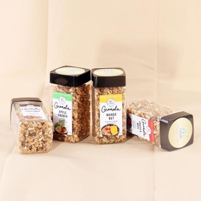 Cina Prodotto alimentare PET Bottone di plastica trasparente 400ml-800ml in vendita