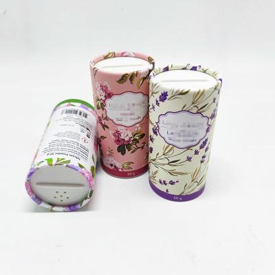 Chine Tube de papier de assaisonnement de carton avec l'arroseuse Shaker Top Powder Packaging Tube à vendre