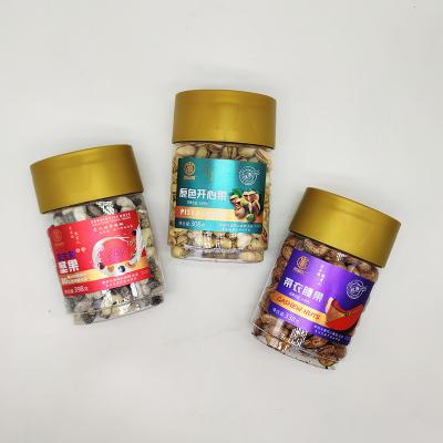 Cina Barattolo in plastica trasparente ermetico da 400 ml, impilabile, colore personalizzato, in PET, per anacardi in vendita