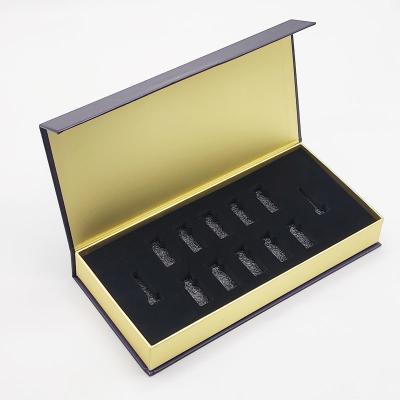 China Rigid Board Art Paper Recycled Paper Gift Box Skin Care Product Kit Custom Cosmetic Paper Box for sale