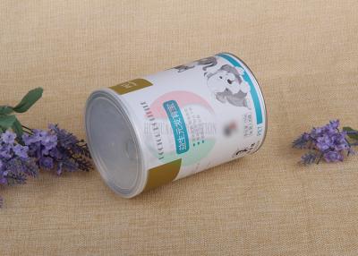 China Paquete de papel de los botes de las latas compuestas de papel de categoría alimenticia herméticas reciclables coloridas de encargo en venta