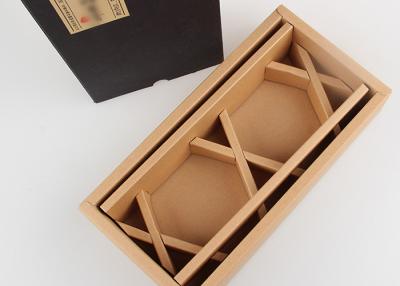 China Slide Open Drawer Design Recycled Paper Gift Boxes / Kraft Paper Container for sale