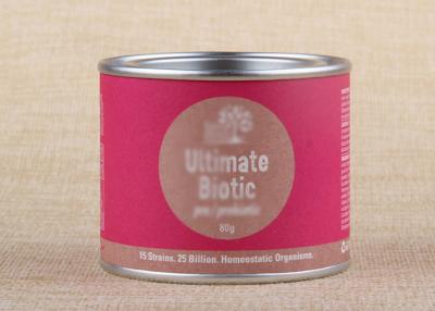 Cina La carta composita del metallo dei coperchi rosa del latte può per il seme/mestieri/ in vendita