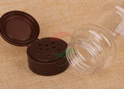 Cina Scatola metallica d'imballaggio della spezia di plastica pura riciclabile del cilindro 200Ml con la cima di scossa in vendita