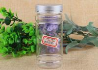 China Custom Small Clear PET Plastic Cylinder Bottle with Screwcap 100ml for sale