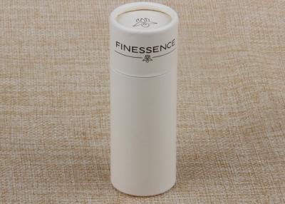 Chine Tube jaune-clair de papier de carton de catégorie comestible pour l'emballage cosmétique de bouteille à vendre