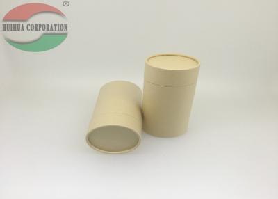 Chine Emballage simple réutilisable de tube de papier de Brown emballage pour la nourriture/cosmétique à vendre